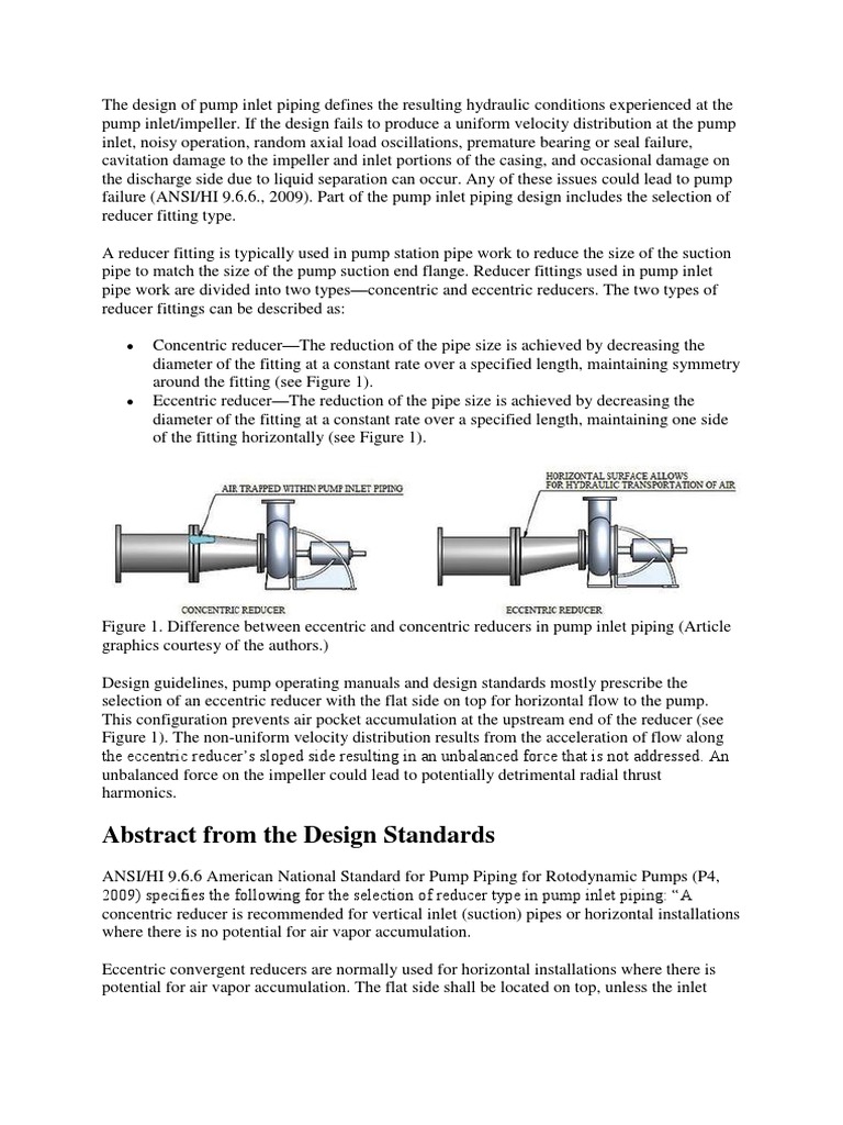 Concentric Eccentric | Pipe (Fluid Conveyance) | Pump