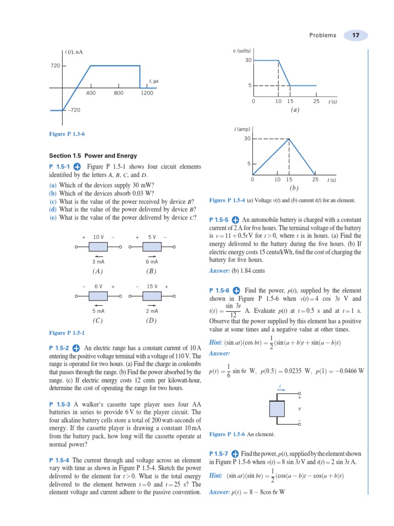 Electric Circuits 9TH 101 PDF | PDF | Volt | Voltage