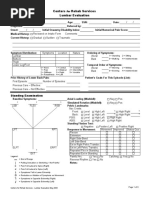 Sahrmann Core Stability Test | PDF