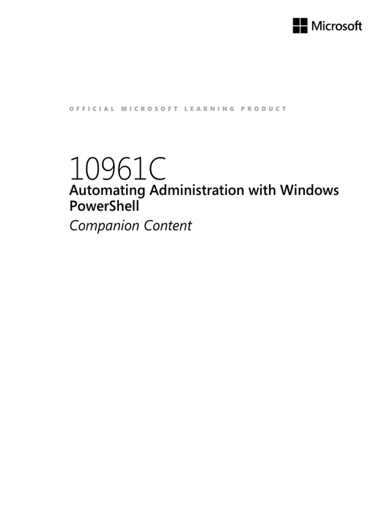 10961C ENU Companion | PDF | License | Command Line Interface