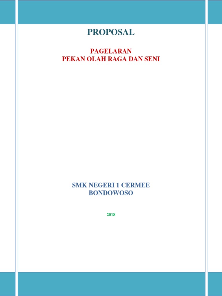 Proposal Porseni | PDF