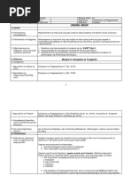 DLP - Esp 9 - Q2, W1 Karapatan at Tungkulin | PDF