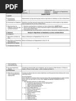 Daily Lesson Plan ESP 9 | PDF