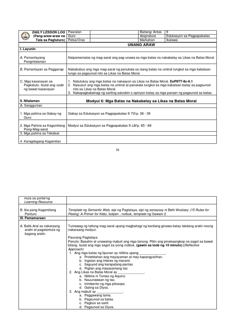 EsP DLL 9 Mod6 | PDF