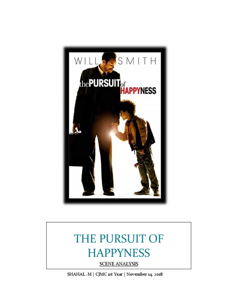 The Pursuit of Happyness Scene Analysis | PDF