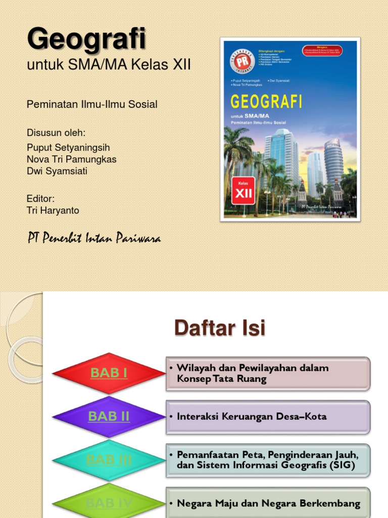 PowerPoint PR Geografi 12 Ed. 2019 | PDF | Ilmu Sosial