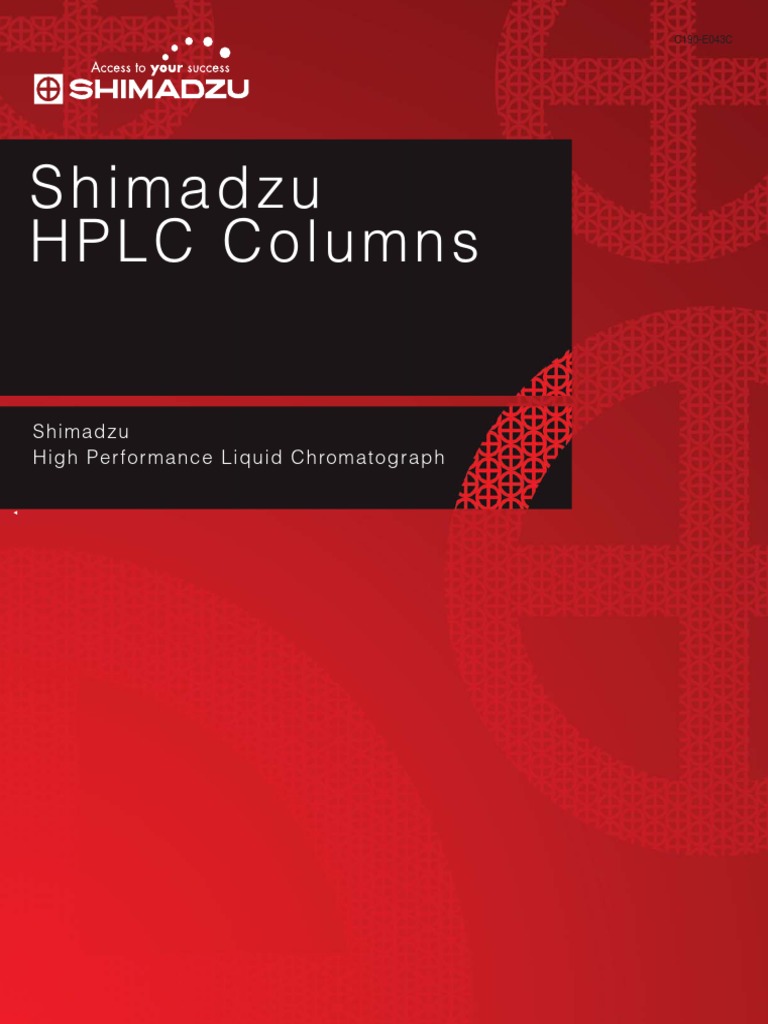 Shimadzu HPLC-Columns PDF | PDF | High Performance Liquid ...