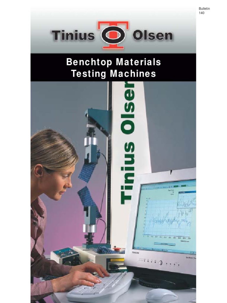 Benchtop Universal Testing Machine | PDF | Accuracy And Precision ...