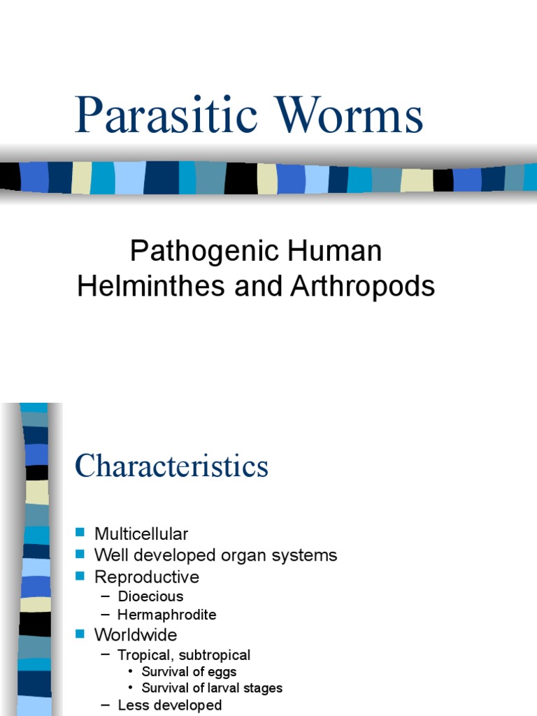 Parasitic Worms: A Comprehensive Review of the Characteristics, Life ...