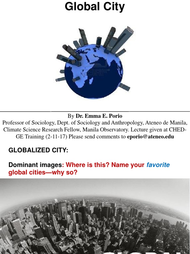 Global City | Globalization | Immigration