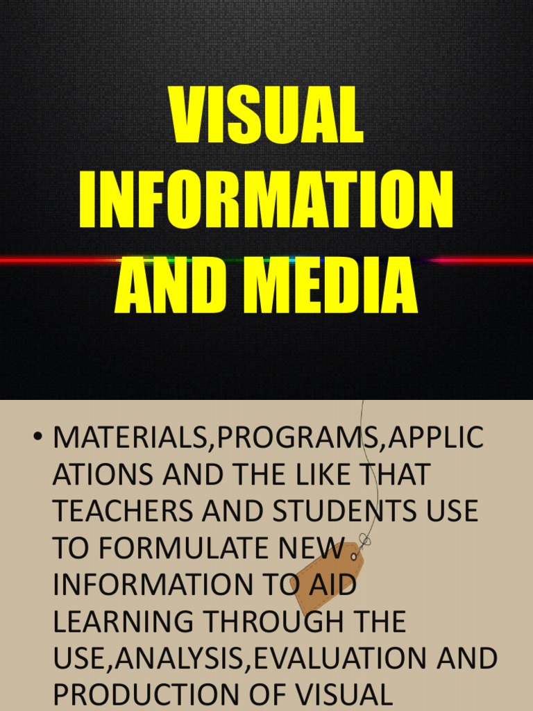 Understanding Visual Media Types | PDF | Color | Graphic Design
