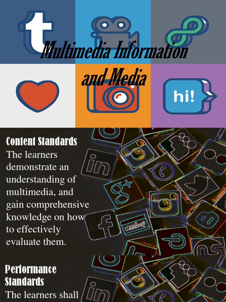 LESSON 17 Multimedia Information and Media 11-HUMSS 3 | PDF ...