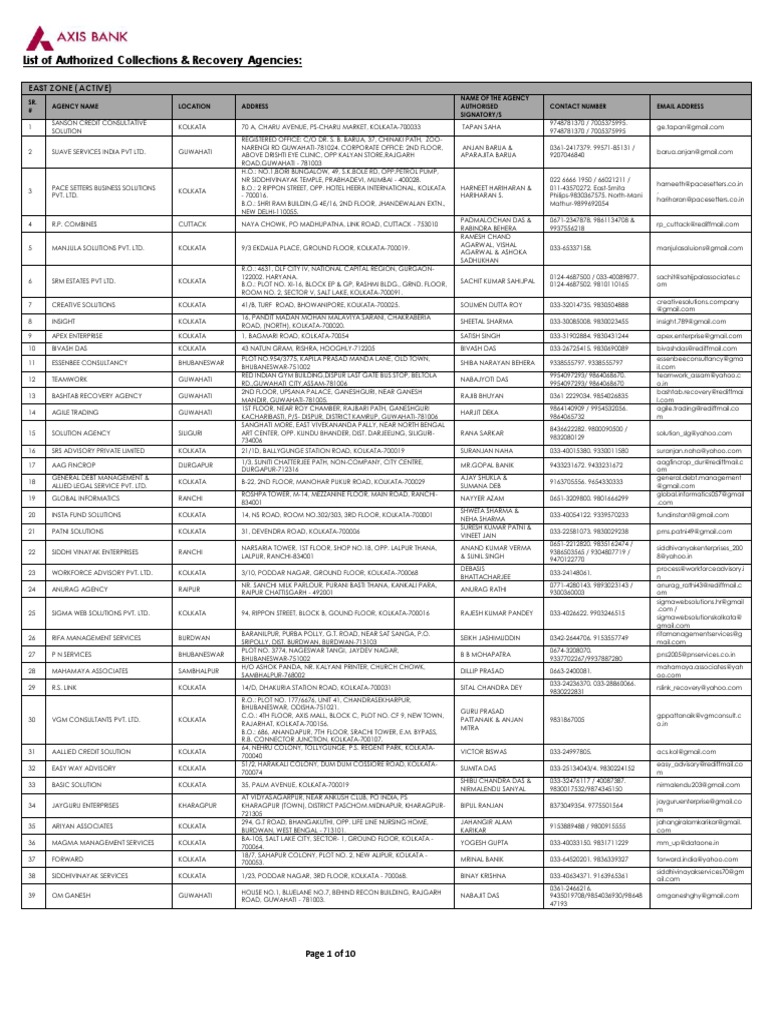 Collection and Recovery Agency | PDF | Business