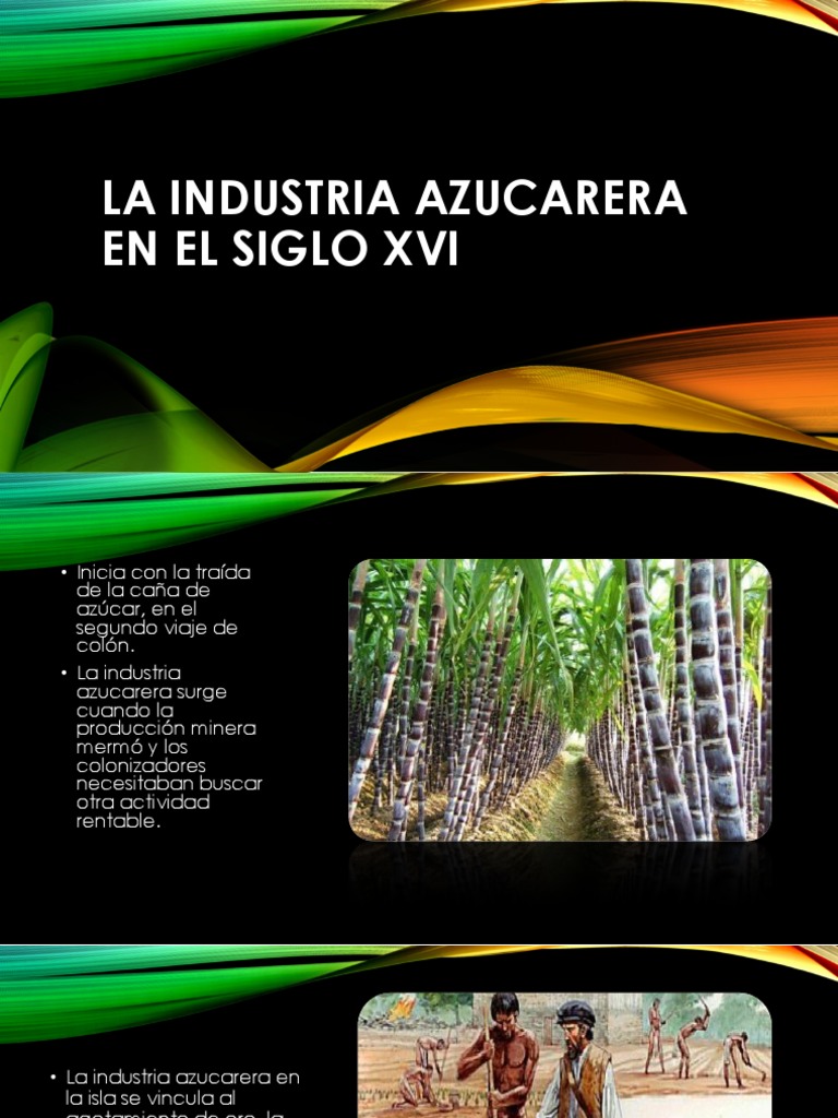 La Industria Azucarera en El Siglo XVI | PDF | Azúcar | Dieta y nutrición