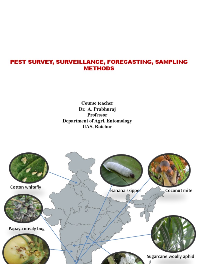 Comprehensive Guide to Pest Surveillance Methods, Forecasting ...