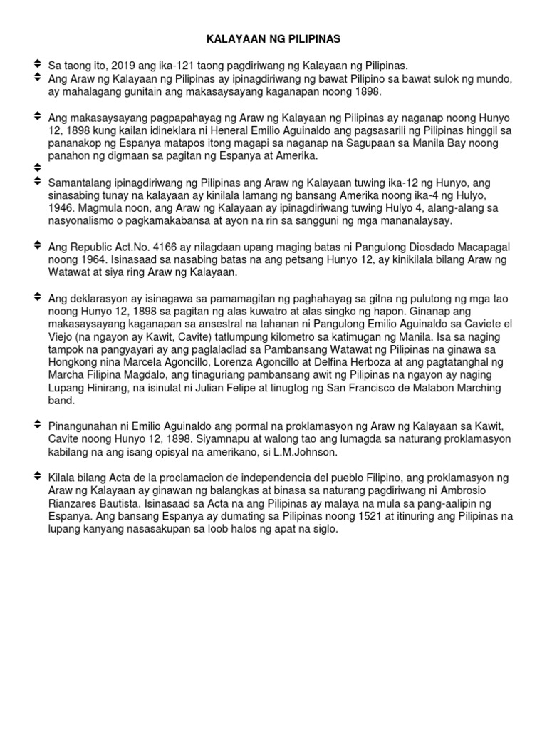 Philippine Independence | PDF