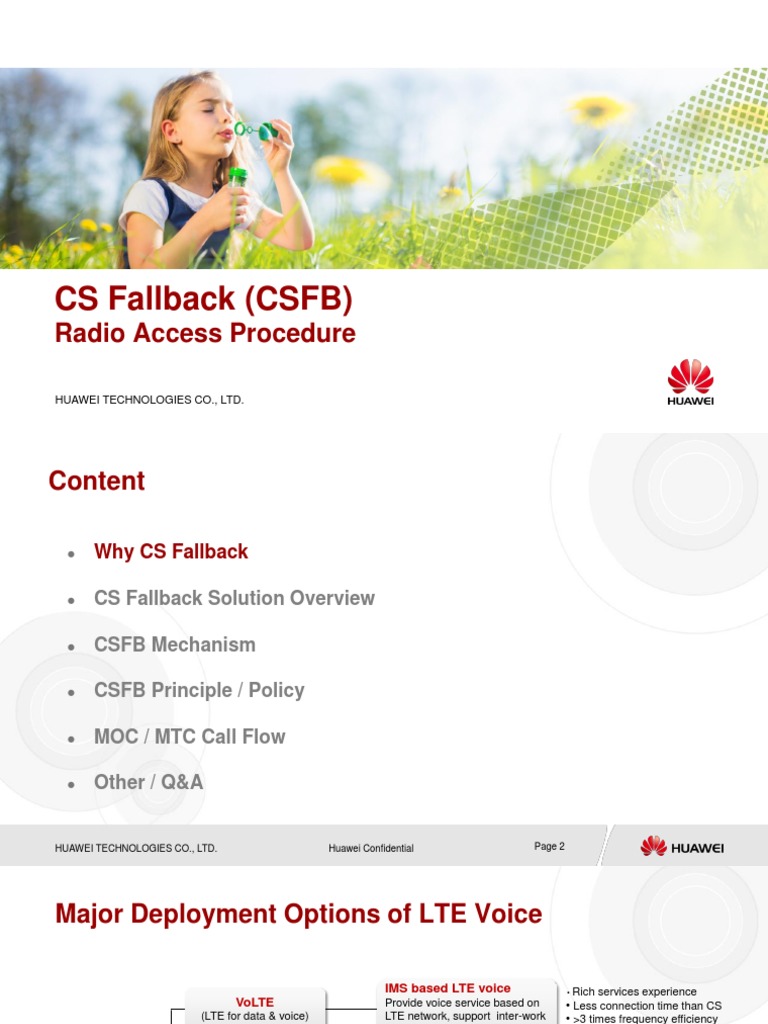 CS Fallback (CSFB) : Radio Access Procedure | Download Free PDF | Lte ...