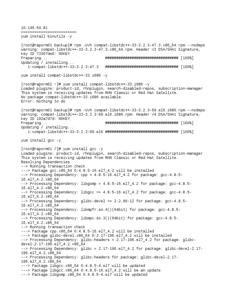 Oracle 12c 2 Node RAC Installation by DBA Team | PDF | Software ...