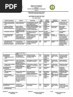 Action Plan in TLE 2022 2023 | PDF | Teachers | Classroom