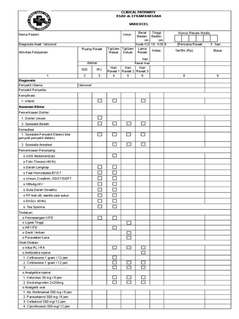 Panduan Perawatan Varikokel | PDF