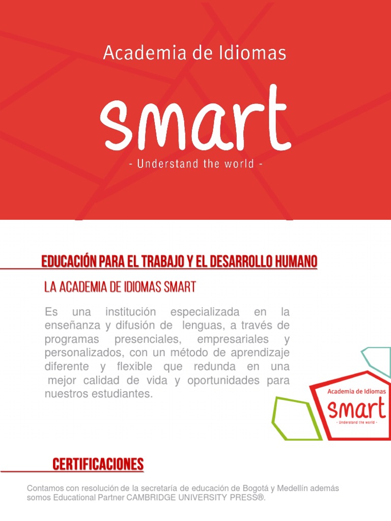Smart | PDF | Aprendizaje | Educación avanzada