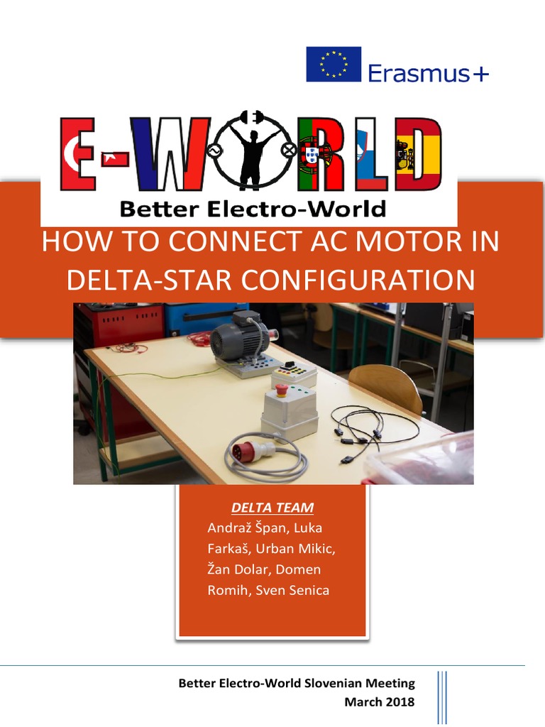 How To Connect Ac Motor in Delta-Star Configuration | Download Free PDF ...