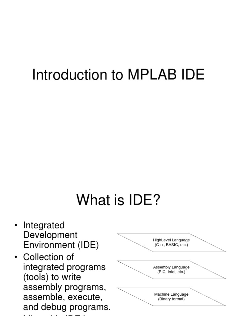 Chapter 5 MPLAB | PDF | Integrated Development Environment | Computer Program