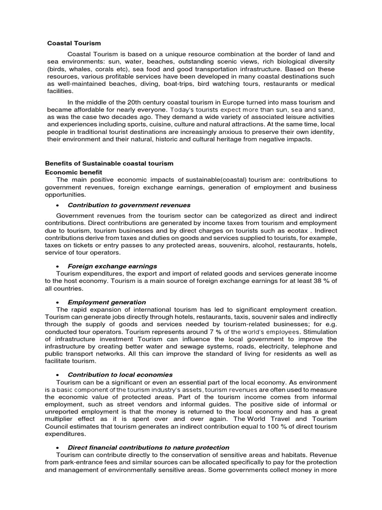 CXCXCX | PDF | Tourism | Sustainability