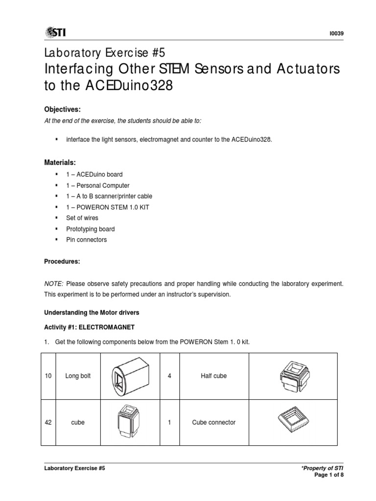 05 Laboratory Exercise 1 PDF | PDF | Electrical Connector | Resistor