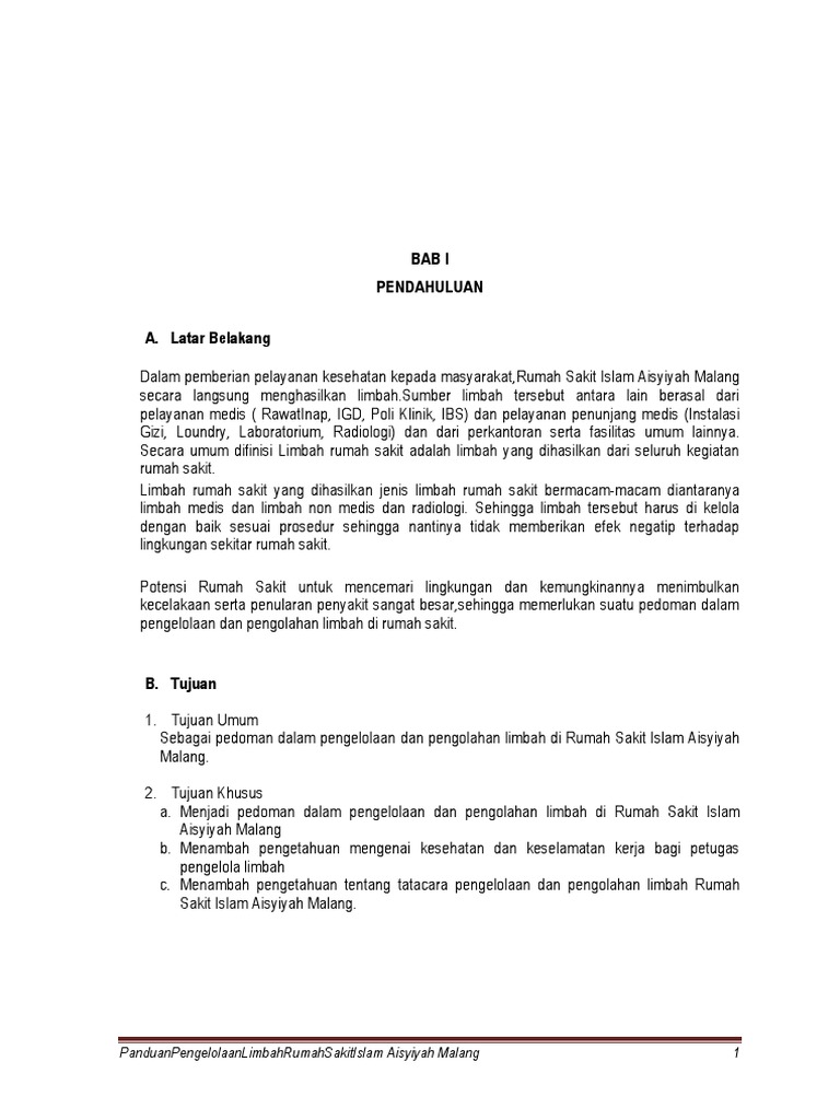 Panduan Pengelolaan Limbah | PDF | Sains & Matematika