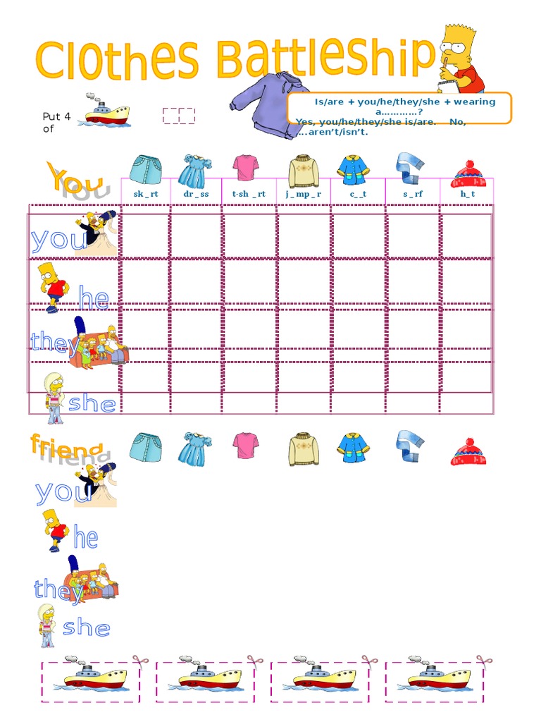 Clothes Battleship | PDF