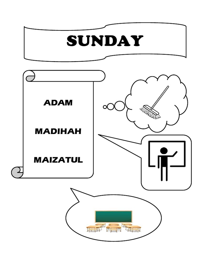 Sunday: Adam Madihah Maizatul | PDF