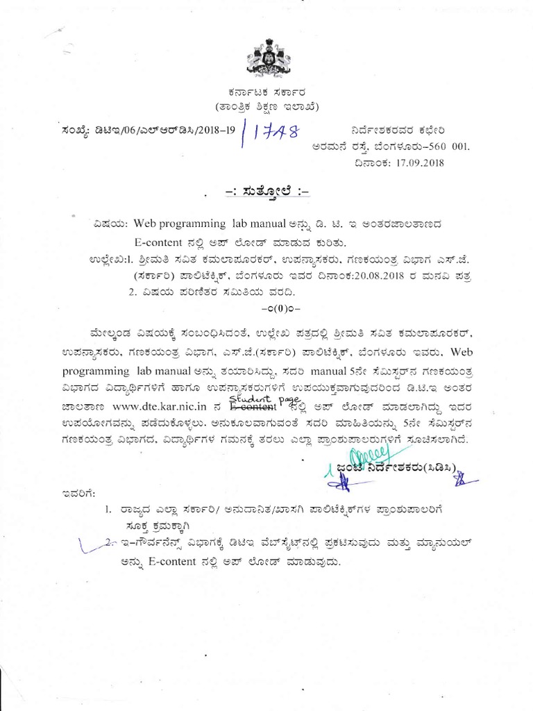 Web Programming Lab Manual 5th Sem Cs Pdf Pdf Java Servlet Software Development