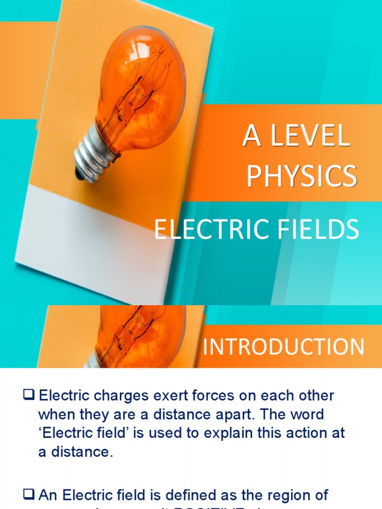 Electric Fields | PDF