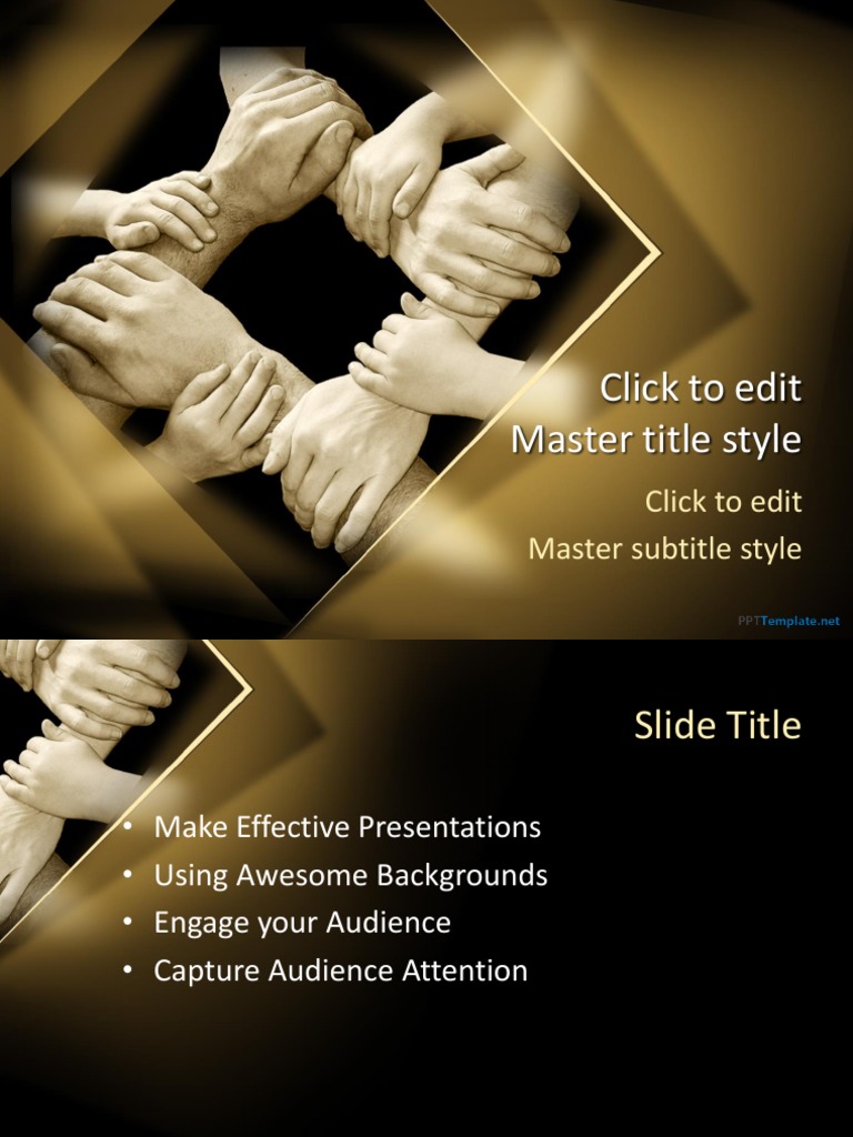 Support PPT Template 0001 | PDF