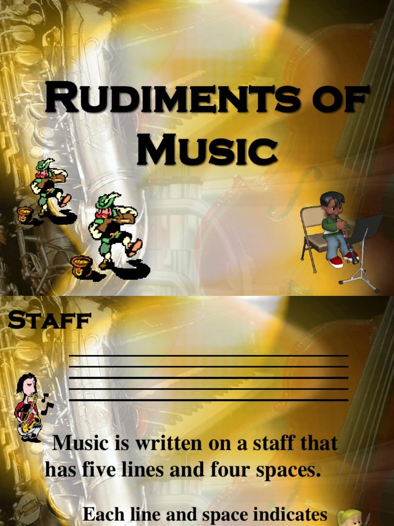 Rudiments of Music | PDF | Notation | Musicology