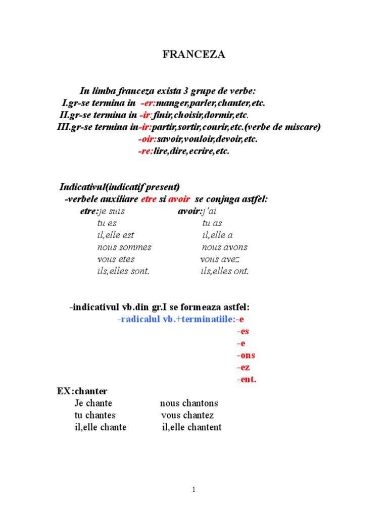 Gramatica Franceza | PDF | Genre grammatical | Pronom