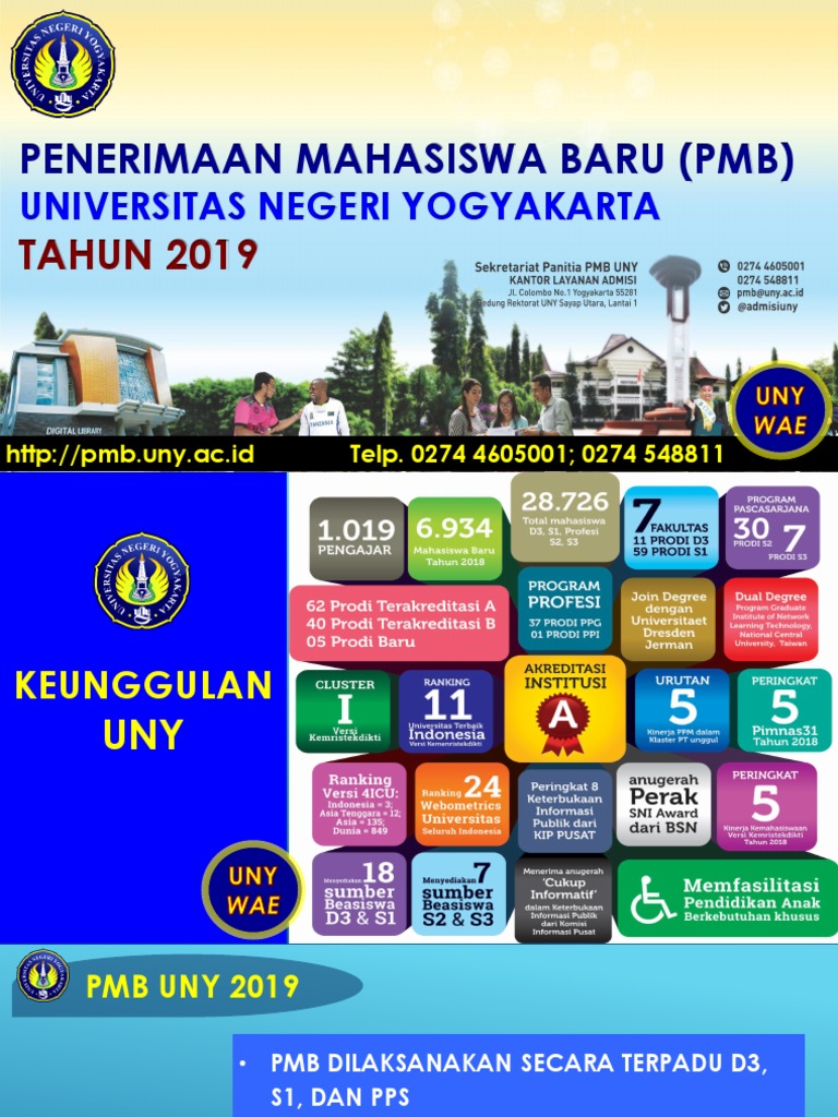 PMB Uny 2019 | PDF