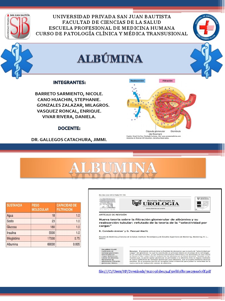 Albumina | PDF