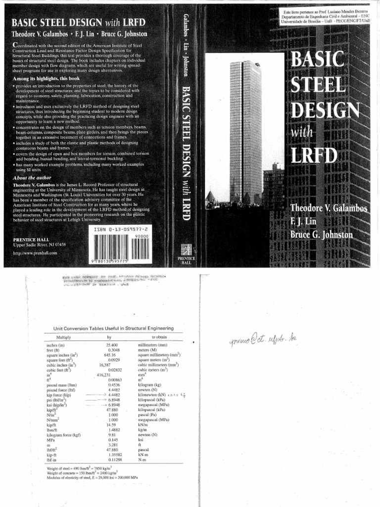 Basic Steel Design With LRFD (Livro) PDF | PDF