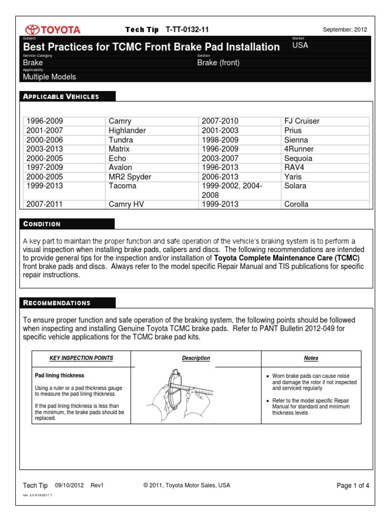 Toyoda | PDF | Brake | Vehicles