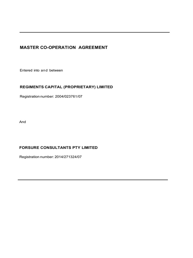 MSA Regiments and Forsure | PDF | Arbitral Tribunal | Arbitration
