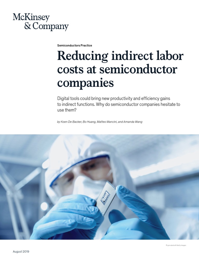 Reducing Indirect Labor Costs at Semiconductor Companies VF | PDF ...