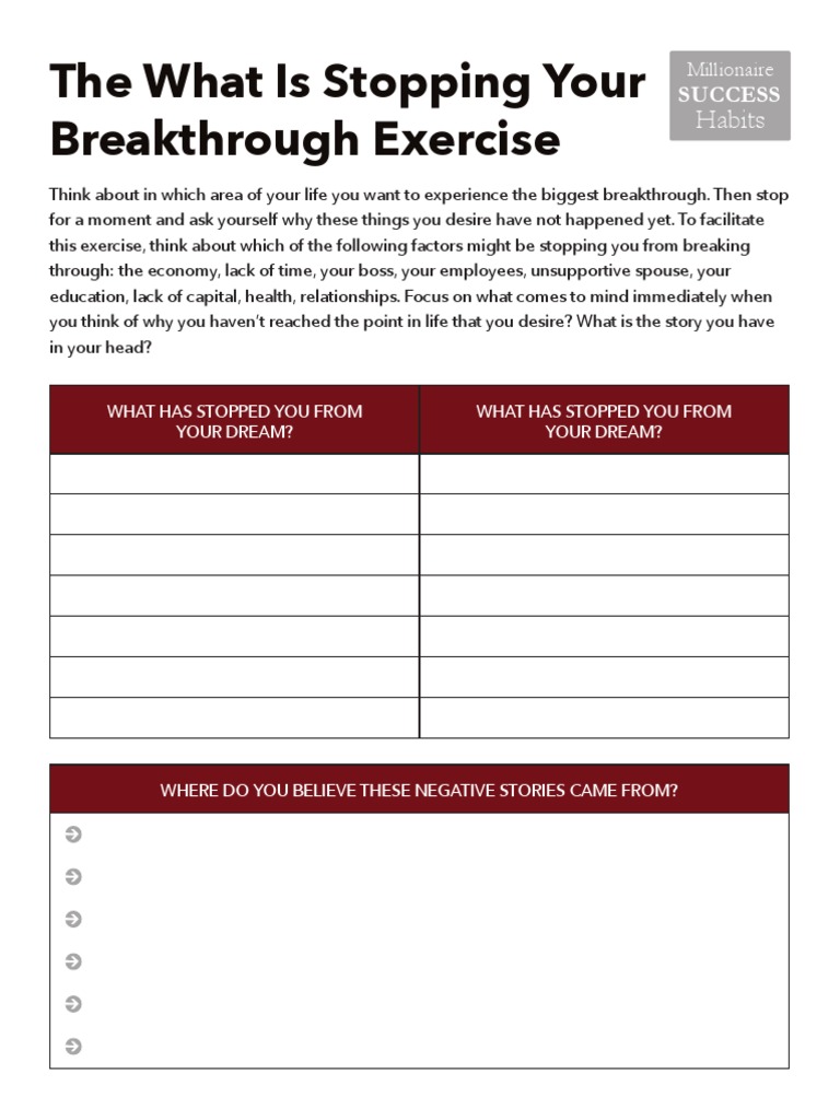 MSH Book Worksheets 4 PDF | PDF | Business | Self-Improvement