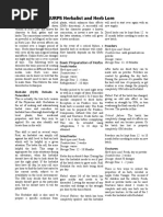 Biocidin Usage Chart | PDF | Dose (Biochemistry) | Chemistry