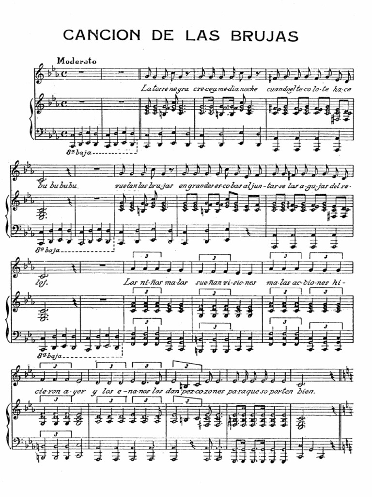 Cancion de Las Brujas PDF | PDF
