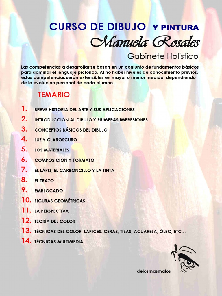 Temario Curso de Dibujo y Pintura 2016 17 | PDF