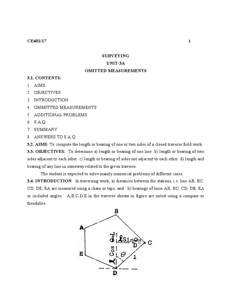 Surveying PDF | PDF | Geometric Measurement | Geometry
