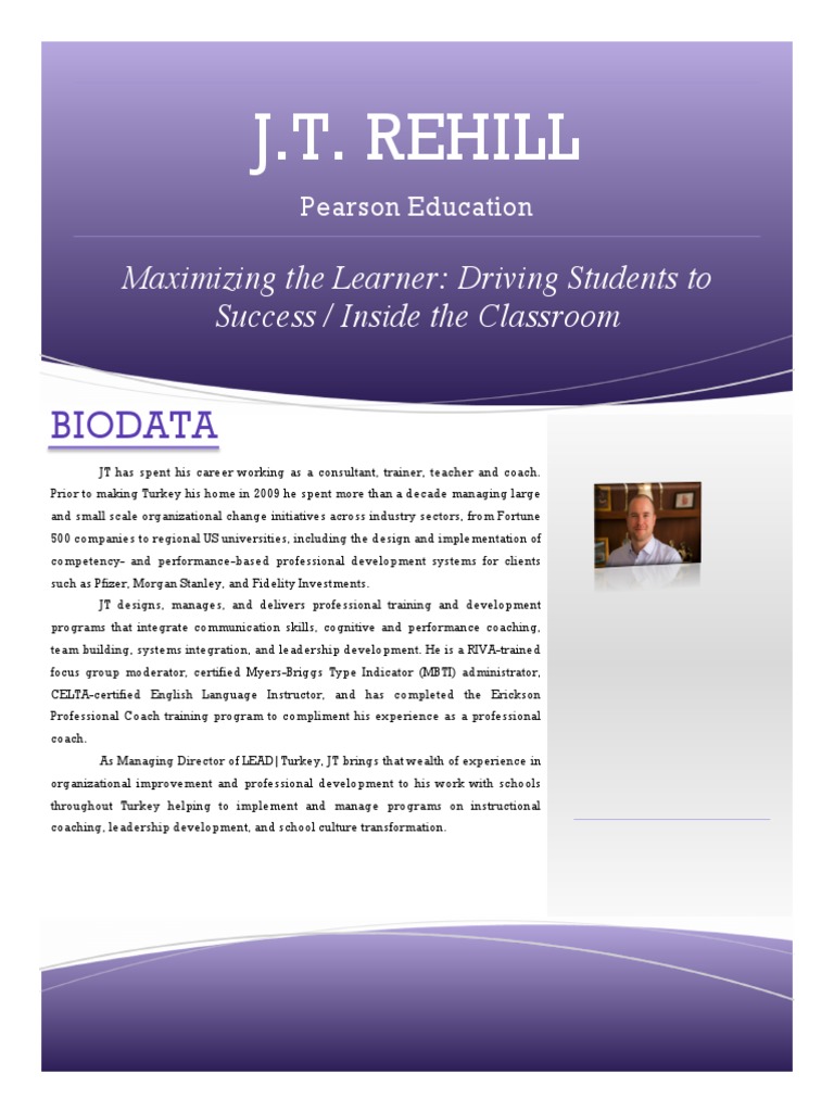 JT Rehill PDF | PDF | Career & Growth | Business