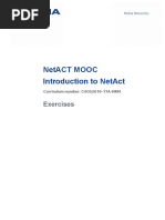 01 Introduction To Nokia NetAct | PDF | Graphical User Interfaces | System Software